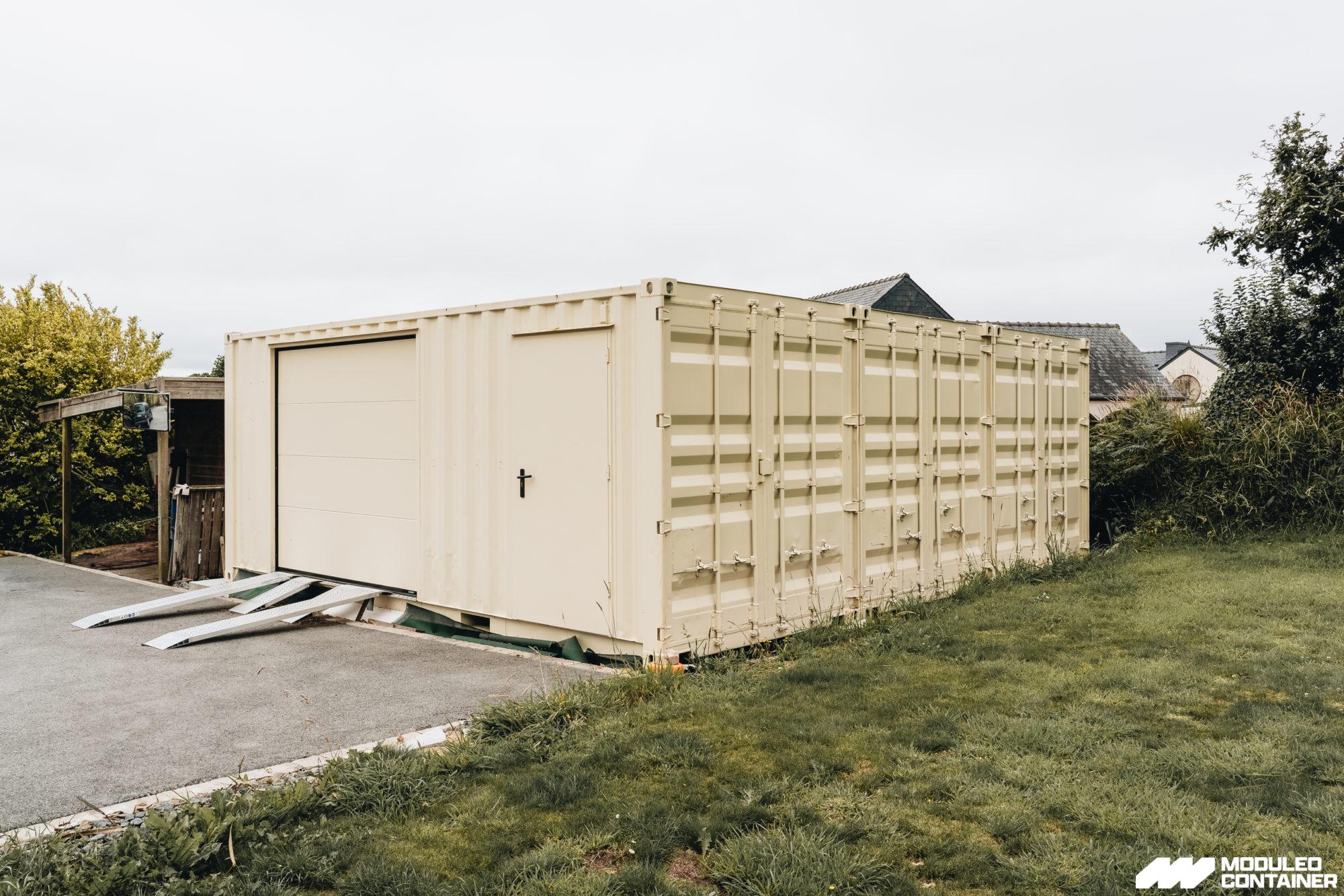 Garage container 45m² - Moduleo Container