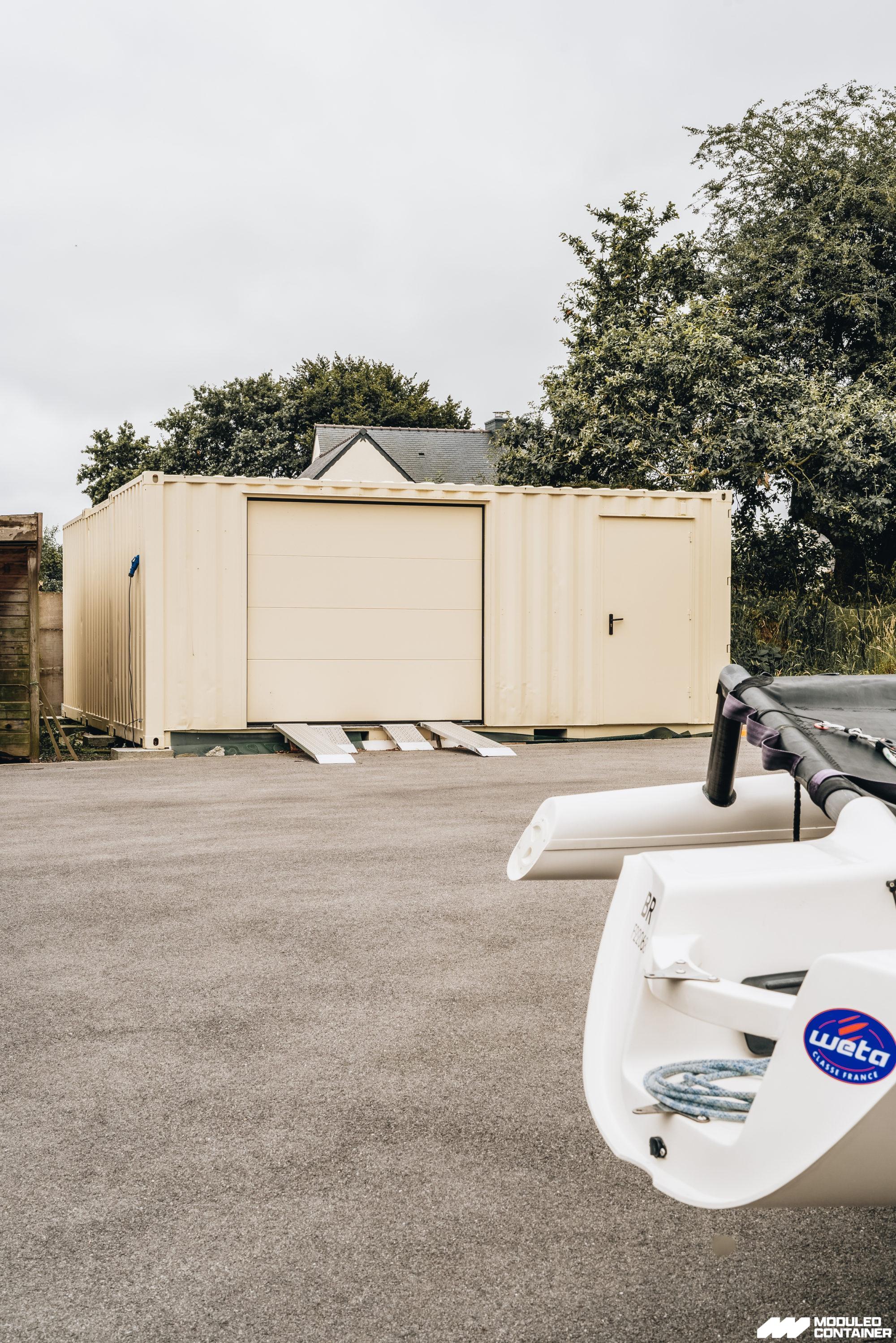 Garage Container - Conteneur aménagé pour véhicules