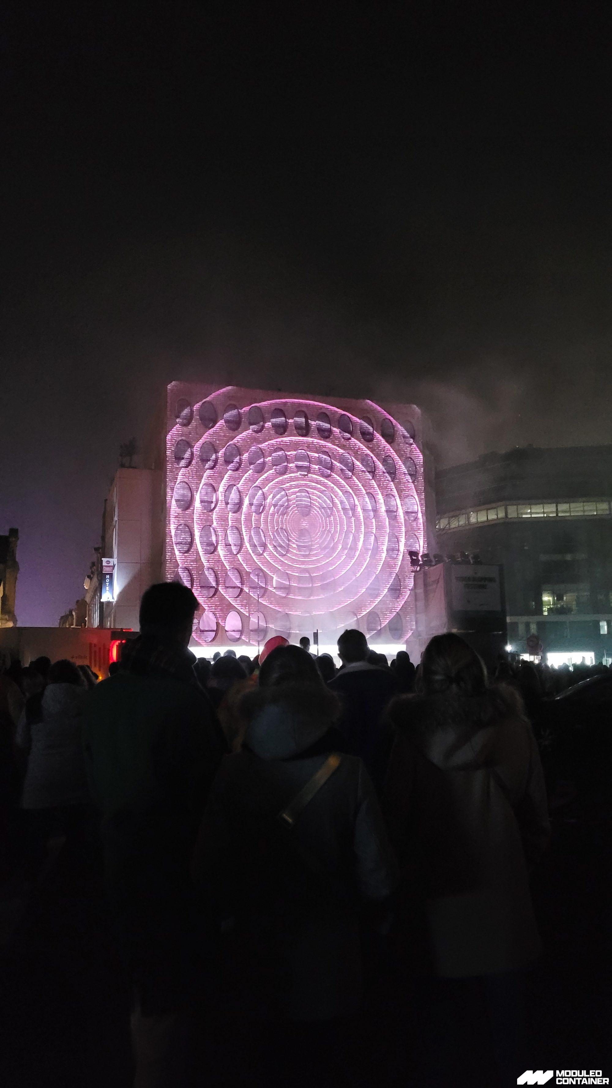 Containers de Projection / Vidéo Mapping - Moduleo Container