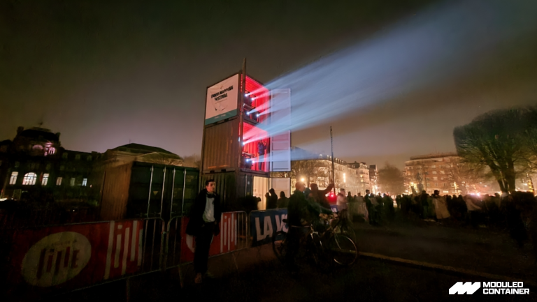 Containers de Projection / Vidéo Mapping - Moduleo Container