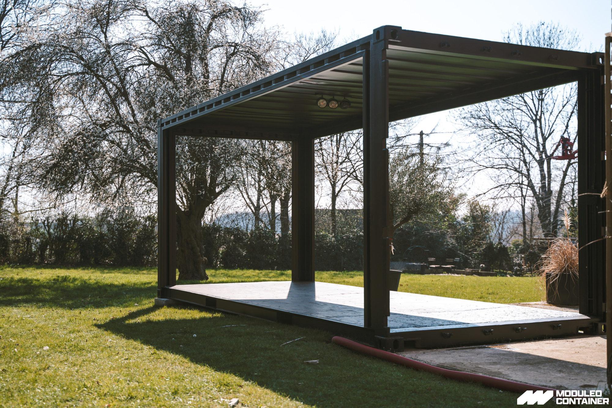 Container Pergola / Terrasse Couverte - Moduleo Container