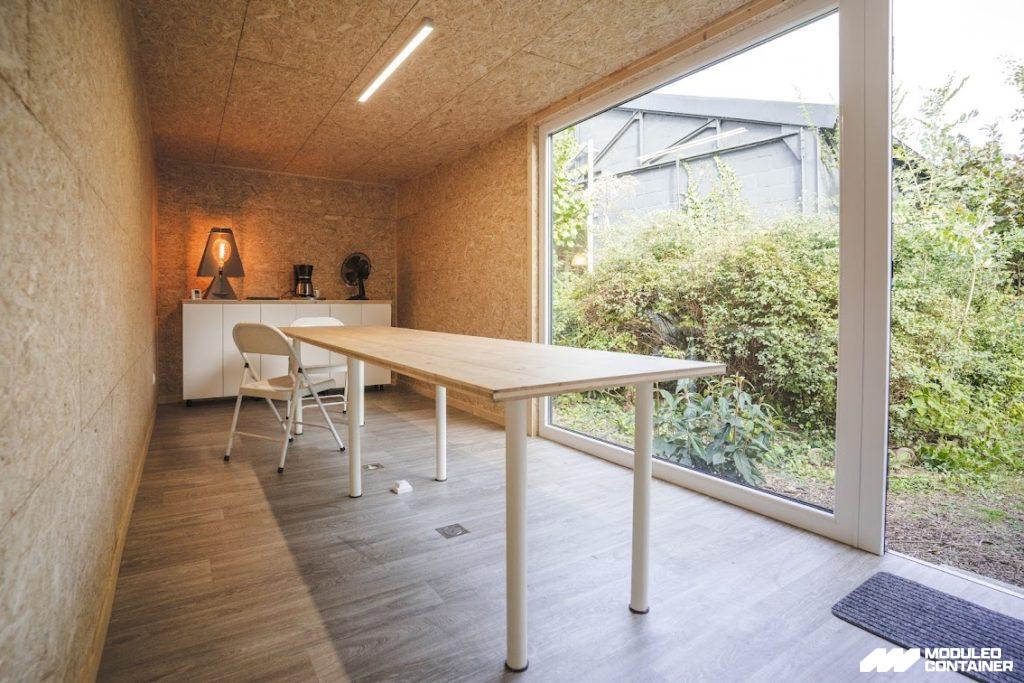Container Bureau / Espace télétravail - Moduleo Container