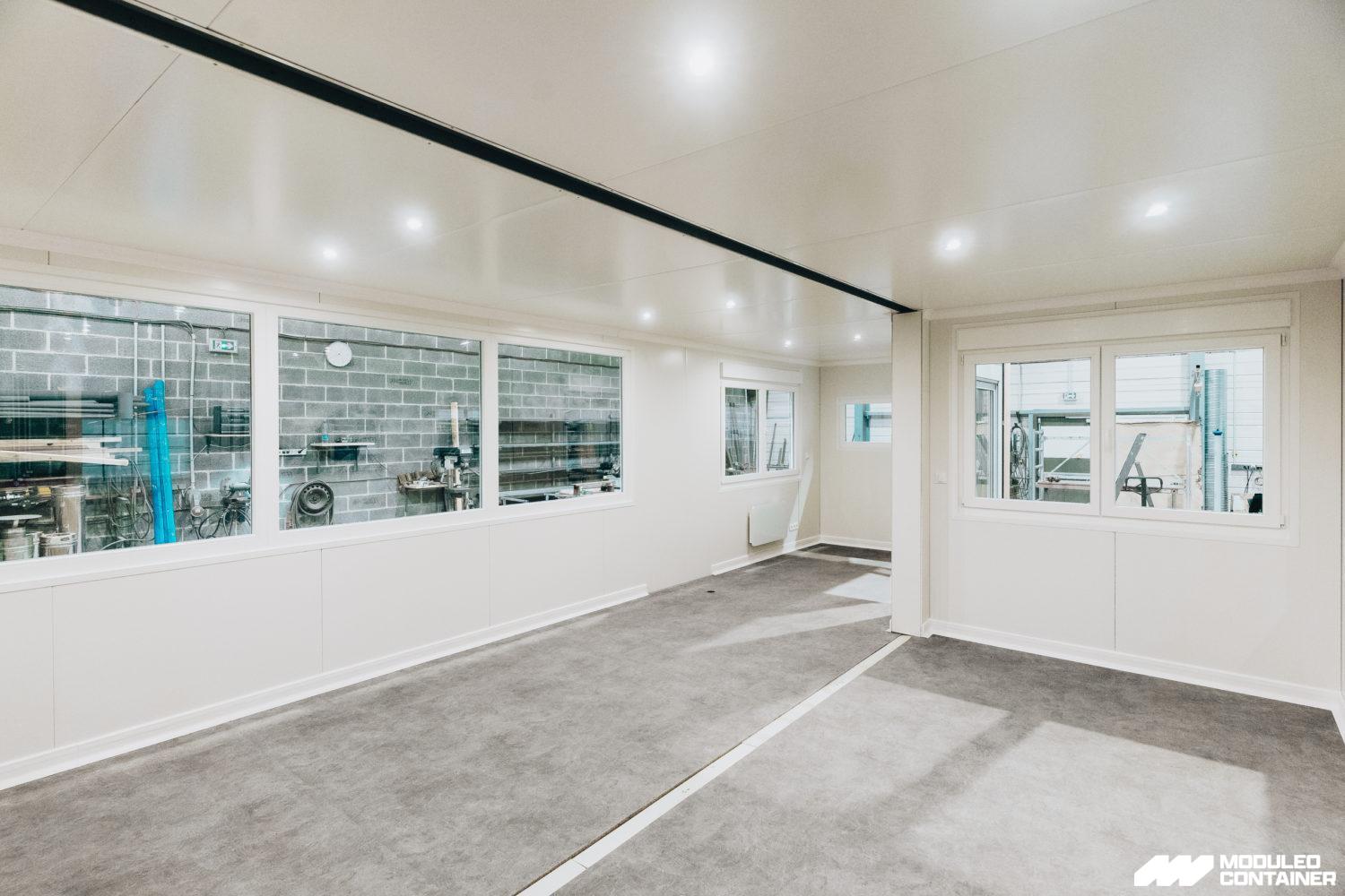 STUDIO 45m² - Espace Professionnel - Moduleo Container