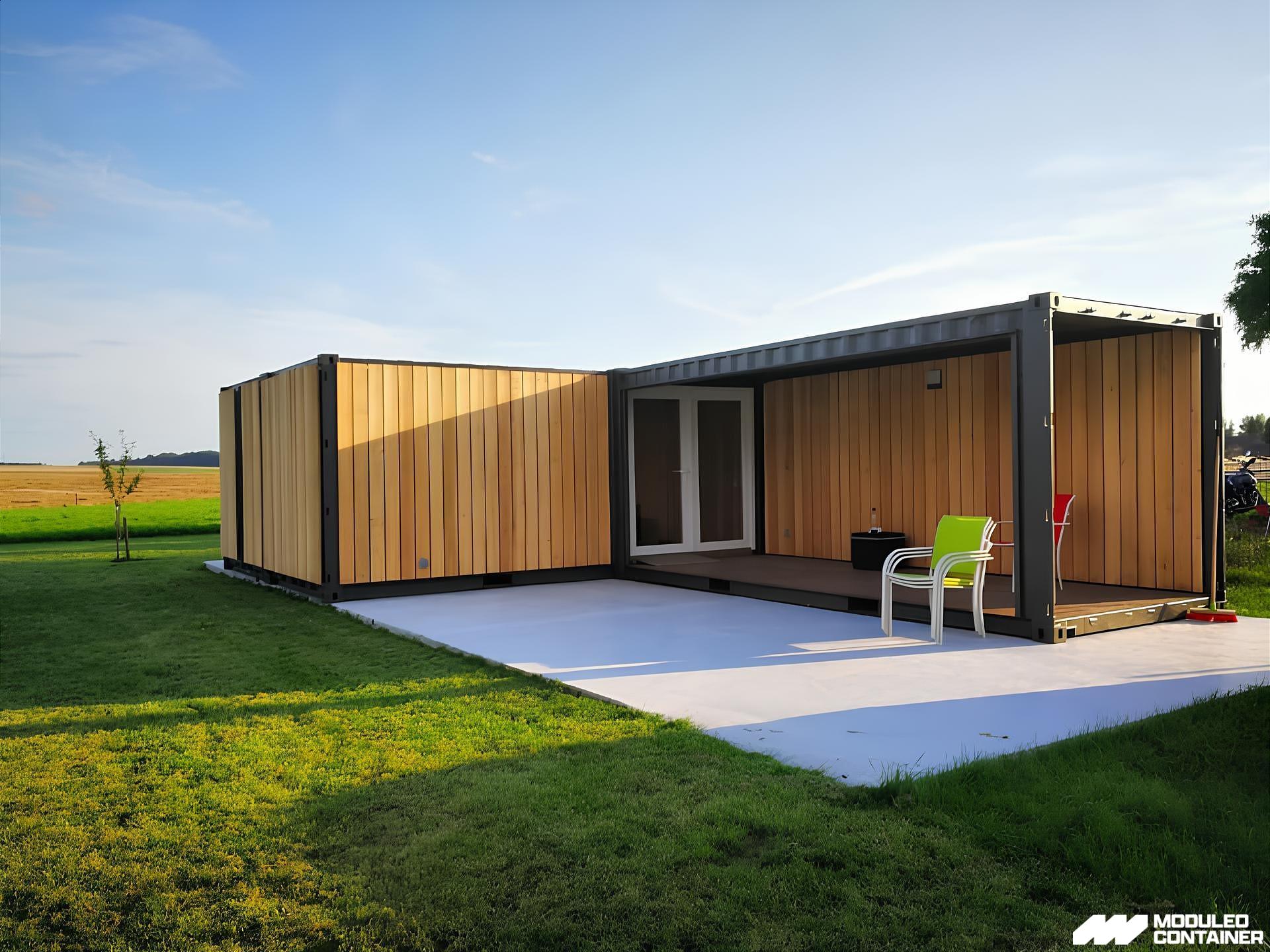 Studio Container 30m² + Terrasse 15m² - Moduleo Container