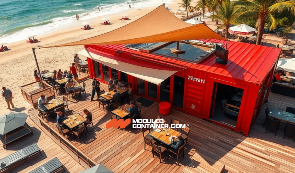 Bar de plage container : TOUT SAVOIR - Moduleo Container