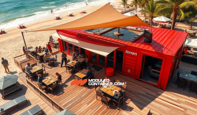 Bar de plage container : TOUT SAVOIR - Moduleo Container