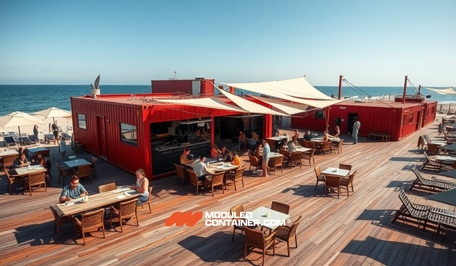 Bar de plage container : TOUT SAVOIR - Moduleo Container